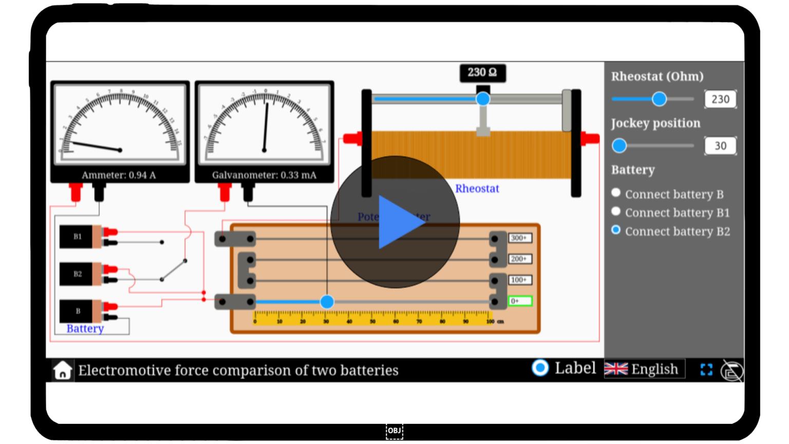 I-V characteristic of a ohmic resistor simulator - Explerify.com