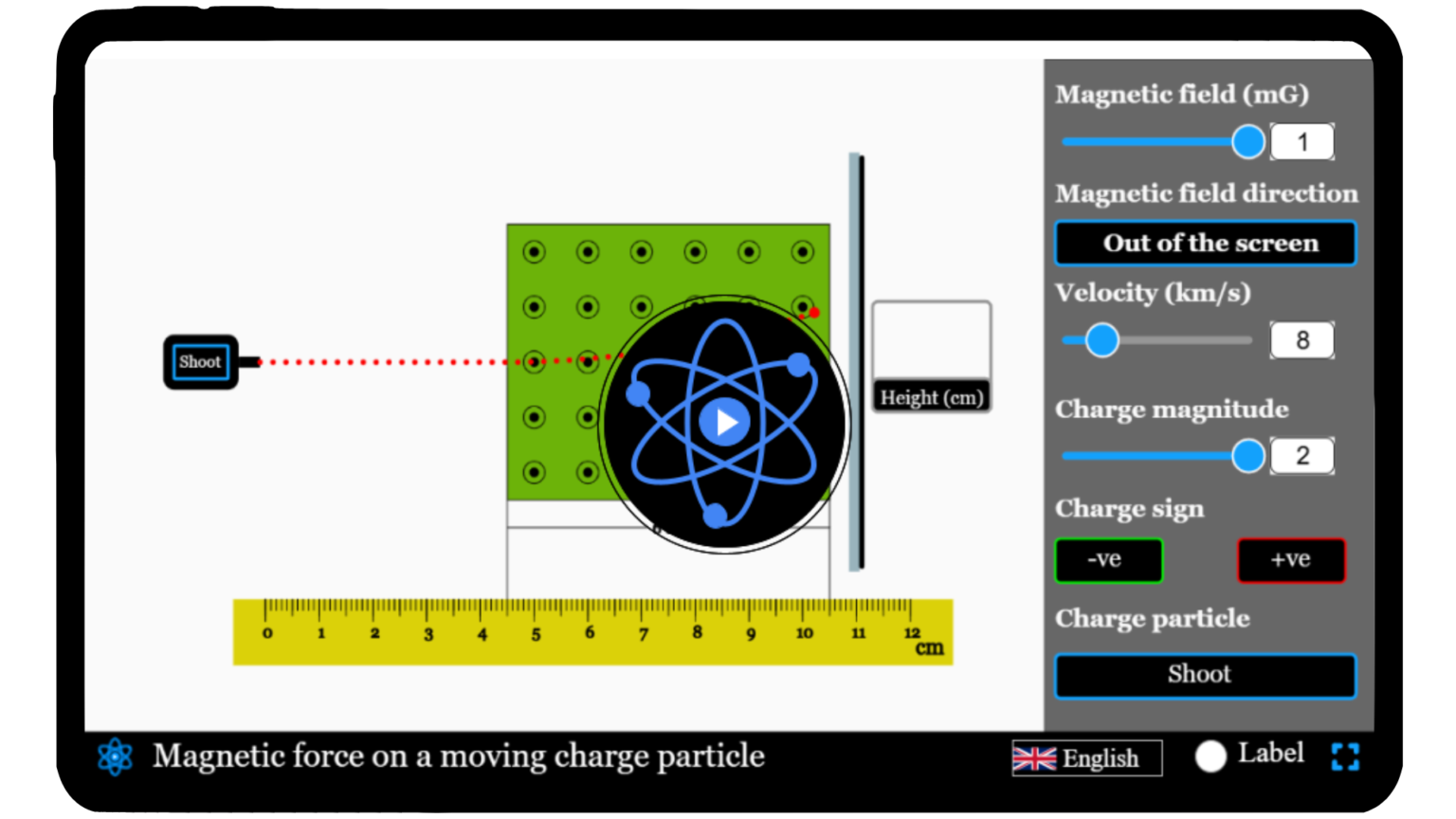 Lorentz force simulator - Explerify.com